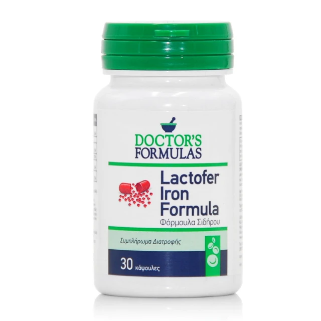 Doctors Formulas Lactofer Iron Formula 30 caps | Pharmado