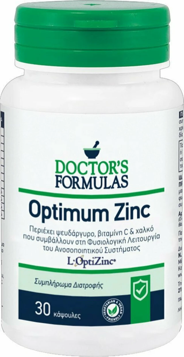 Doctors Formulas Optimum Zinc 30 caps | Pharmado